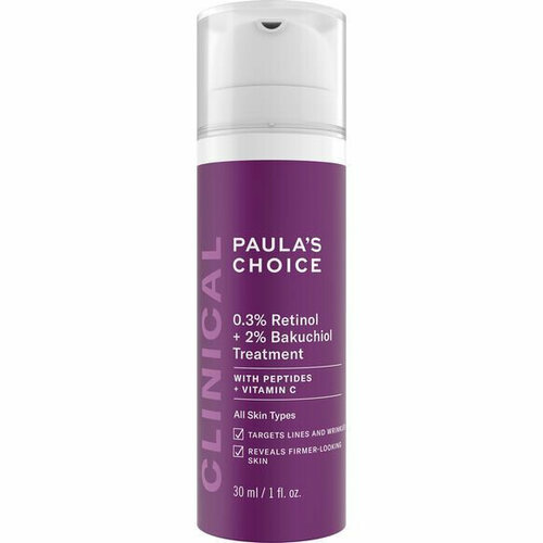 Paula's Choice Clinical 0.3% Retinol + 2% Bakuchiol Treatment