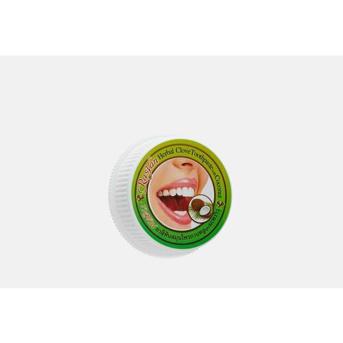 Травяная зубная паста Rasyan с гвоздикой и кокосом Herbal Clove Toothpaste With Coconut 1 шт