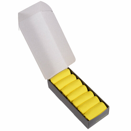 Носки Нева-Сокс, 7 пар, размер 29, желтый