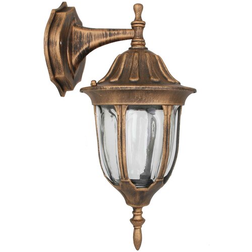 Camelion Садово-парковый светильник 4502 С28 бронза, E27, 60 Вт, цвет арматуры: бронзовый, цвет плафона белый