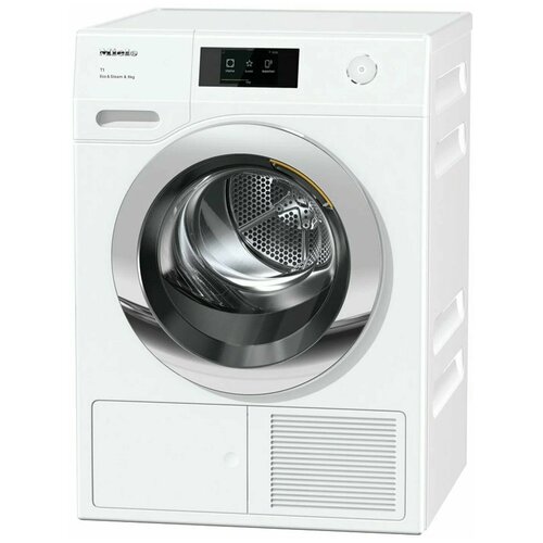 Сушильная машина Miele TCR790WP Chrome Edition, белый лотос