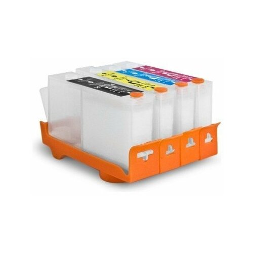 Картриджи ДЗК IST HP655 для HP Deskjet Ink Advantage 3525/ 4615/ 4620/ 4625/ 5525/ 6525 С чипами