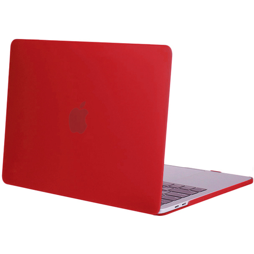 Чехол для Apple MacBook Pro 16 2019 А2141, Nova Store, пластик, Красная