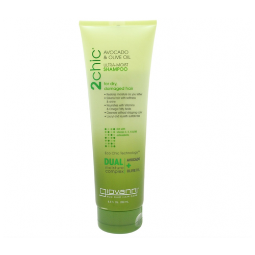 Giovanni шампунь 2Chic Ultra Moist для сухих поврежденных волос, 250 мл