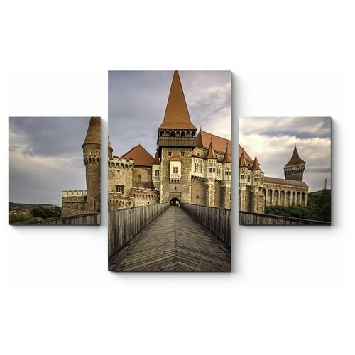 Модульная картина Замок Хунедоара в Румынии100x65