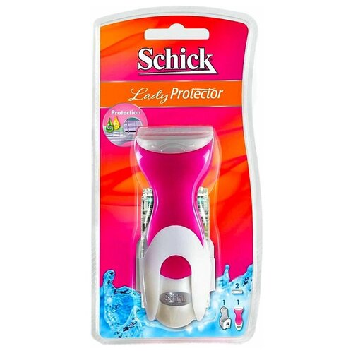 Schick, станок Lady Protector, женский, + 2 кассеты