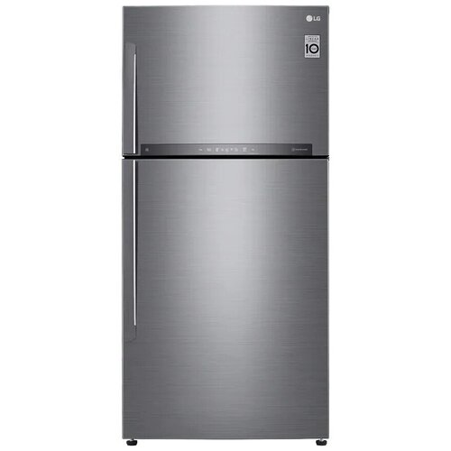 Холодильник LG GR-H802HMHZ нержавеющая сталь (двухкамерный)