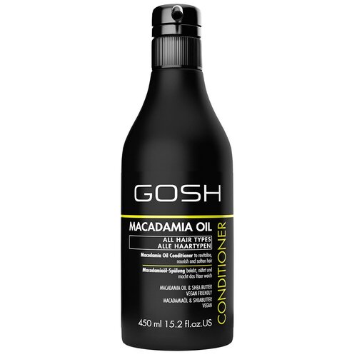 GOSH кондиционер Macadamia Oil с маслом макадамии, 450 мл