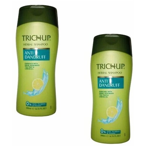 Trichup Шампунь для волос Против Перхоти (Anti-Dandruff), 200 мл - 2 шт