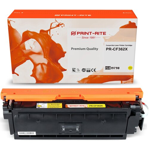 PRINT-RITE Картридж лазерный Print-Rite TRHGL9MPU1J PR-CF362X CF362X желтый (9500стр.) для HP CLJ M552dn/M553dn/M553N/M553x