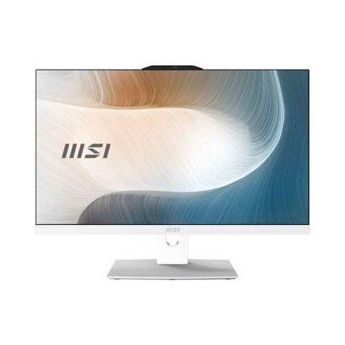 Моноблок MSI Modern AM242P 12M-629RU Intel Pentium Gold 8505, 1.7 GHz - 4.4 GHz, 4096 Mb, 128 Gb SSD, 23.8" Full HD 1920x1080, DVD нет, Intel UHD Graphics, 120W, Windows 11 Professional, белый, 6.16 кг, 9S6-AE0712-629