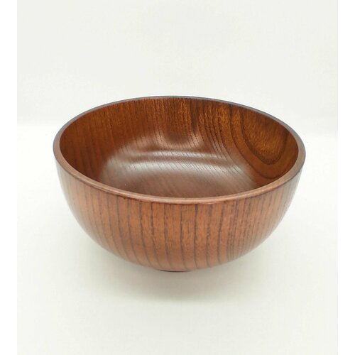 Тарелка - миска из дерева / Тарелки деревянные / Тарелка глубокая из дерева/ Деревянная миска / диаметр 12 см