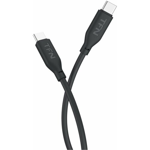 Кабель USB Type-C TFN TypeC-TypeC silicone 2m black (TFN-C-SIL-CC2M-BK)