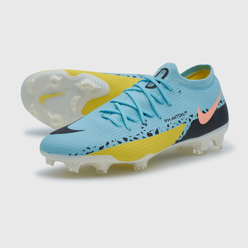 Бутсы NIKE, размер 13 US, голубой