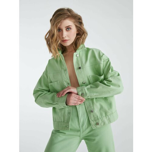 Джинсовая куртка Velocity, размер XL, зеленый