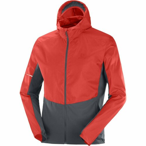 Куртка Salomon, размер S/4, красный, серый