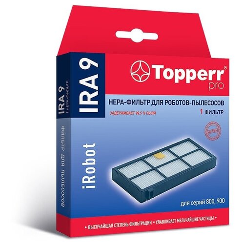 HEPA-фильтр Topperr IRA 9 для пылесосов iRobot Roomba 800/900 серии 2209