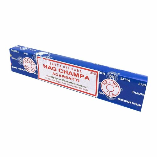 Благовоние НагЧампа (NagChampa incense sticks) Satya | Сатья 15г