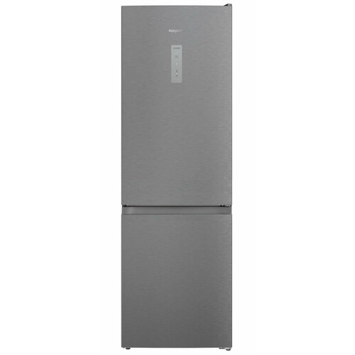 Двухкамерный холодильник Hotpoint HT 5180 MX нержавеющая сталь