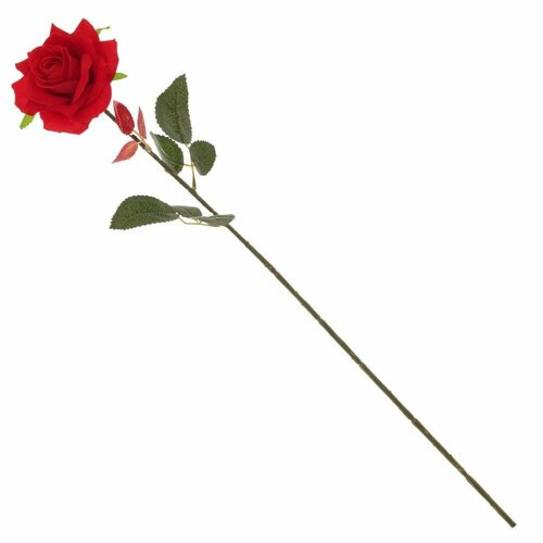 Цветок искусственный "Роза", L=16 W=10 H=68 см