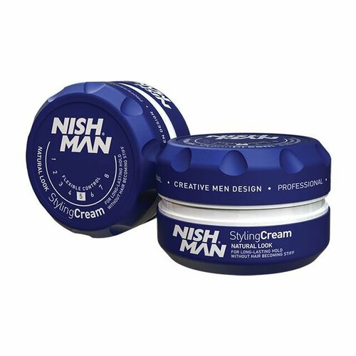 Крем для укладки волос Nishman styling cream blue