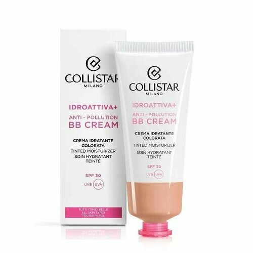 Collistar - Idro Attiva + BB Cream Anti-Pollution SPF30 Shade 1 Тональный увлажняющий и очищающий крем для лица 50 мл