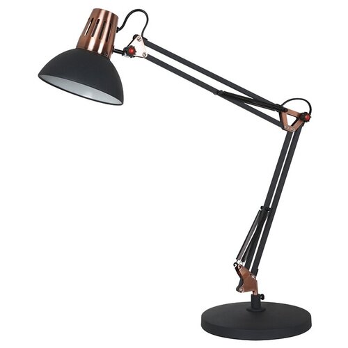 Лампа офисная Camelion Berlin KD-431A, E27, 40 Вт, черный