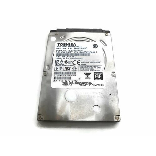 Жесткий диск HP 697242-001 622643-001 SPS-HDD 320GB 5400RPM SATA RAW 2.5IN
