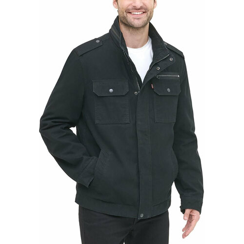 Куртка Levi's, размер S, черный