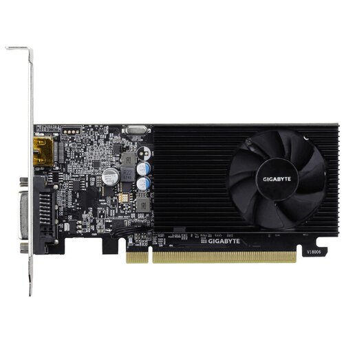 Видеокарта GIGABYTE GeForce GT 1030 Low Profile D4 2G (GV-N1030D4-2GL), OEM
