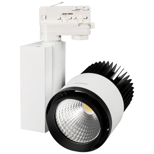 Трековый светильник Arlight LGD-537WH-40W-4TR Warm White, кол-во светодиодов: 1 шт., 3000 К, белый