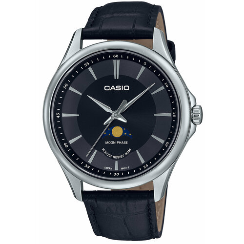 Наручные часы CASIO Collection MTP-M100L-1A, серебряный, черный