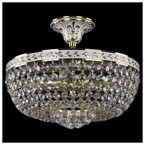 Потолочный светильник Bohemia Ivele Crystal 19281/35IV GW, E14, 160 Вт, кол-во ламп: 4 шт., цвет: золотой