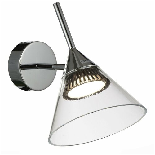 Настенный светильник светодиодный ST Luce SL930.101.01, 7.2 Вт, цвет арматуры: хром
