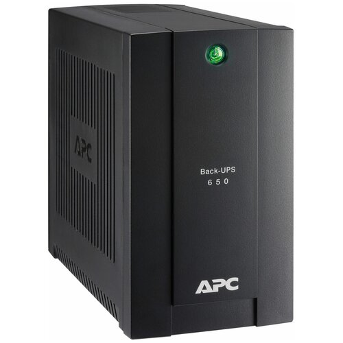 Интерактивный ИБП APC by Schneider Electric Back-UPS BC650-RSX761 черный