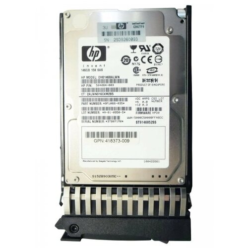 Жесткий диск HP 504062-S21 146Gb SAS 2,5" HDD
