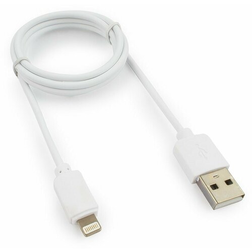Набор из 3 штук Кабель USB Гарнизон GCC-USB2-AP2-1M-W AM/Lightning, для iPhone5/6/7/8/X, IPod, IPad, 1 м, белый