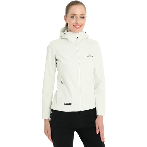 Куртка TOREAD Women's softshell jacket, размер 2XL, бежевый