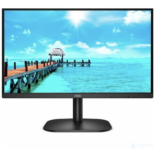 LCD AOC 21.5" 22B2DM черный {VA 1920x1080 75Hz 4ms 178 178 250cd 20M:1 D-Sub DVI HDMI}