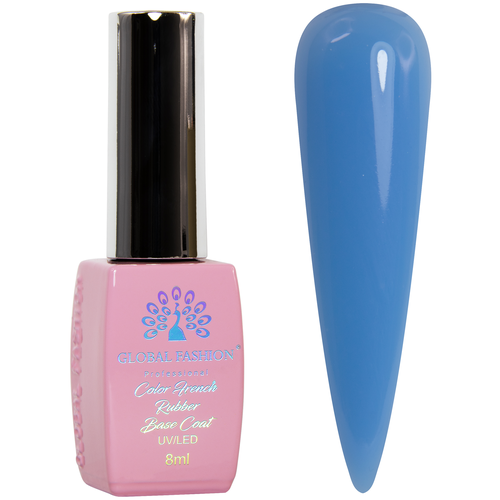 Global Fashion Базовое покрытие Color French Rubber Base Coat, 27, 8 мл