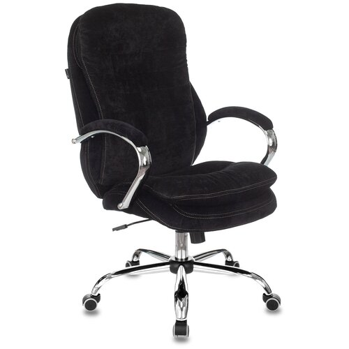 Компьютерное кресло Бюрократ T-9950SL для руководителя, обивка: текстиль, цвет: черный