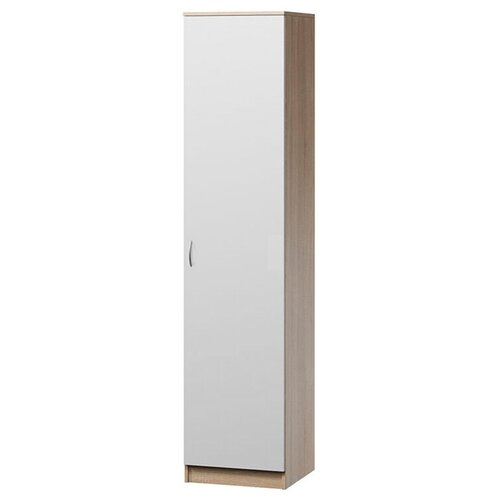 Шкаф для одежды Шарм-Дизайн Евро лайт 50х60х220 Дуб Сонома+Белый