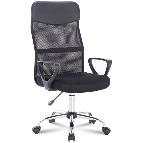 Компьютерное кресло Brabix Tender MG-330 офисное, обивка: искусственная кожа, цвет: черный
