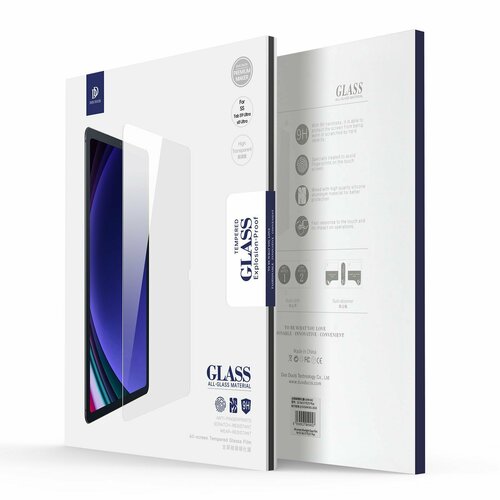 Защитное стекло для Samsung Tab S9 Ultra / S8 Ultra 0.33 мм, Dux Ducis прозрачное