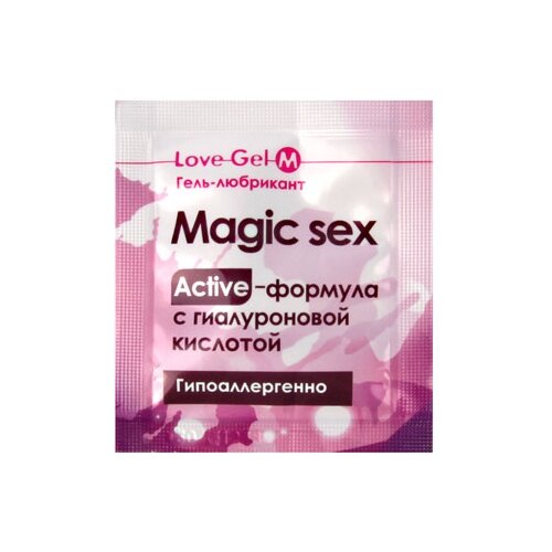 Гель-смазка  Биоритм LoveGel M Magic Sex, 4 г, 4 мл