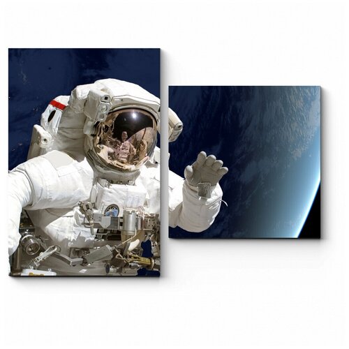 Модульная картина Привет из открытого космоса 110x83