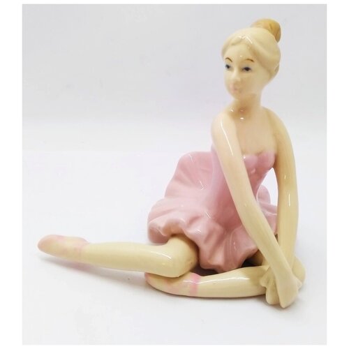 Статуэтка фигурка Балерина девушка 15см фарфор для интерьера, сувениры и подарки, декор для дома, фигурки коллекционные