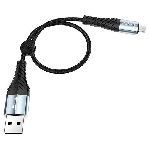 Hoco HC-10543 X38 USB - MicroUSB, 1 м, 1 шт., черный