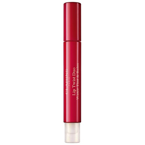 Clarins Двусторонний фломастер-бальзам для губ Lip Twist Duo, 01 Red Sunset