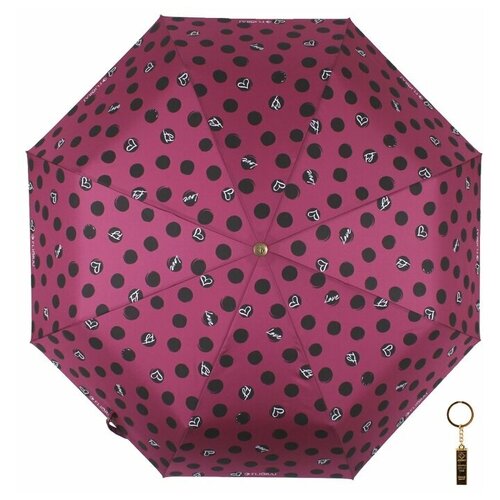 Зонт FLIORAJ, фиолетовый, черный